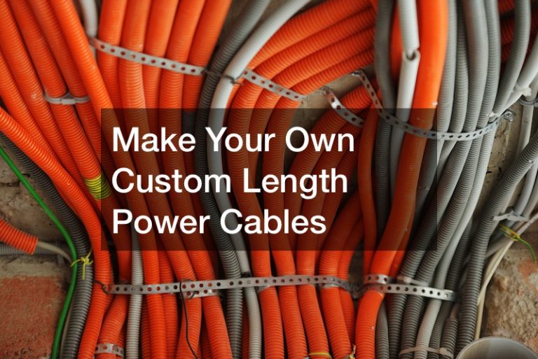Make Your Own Custom Length Power Cables - Boston Equator